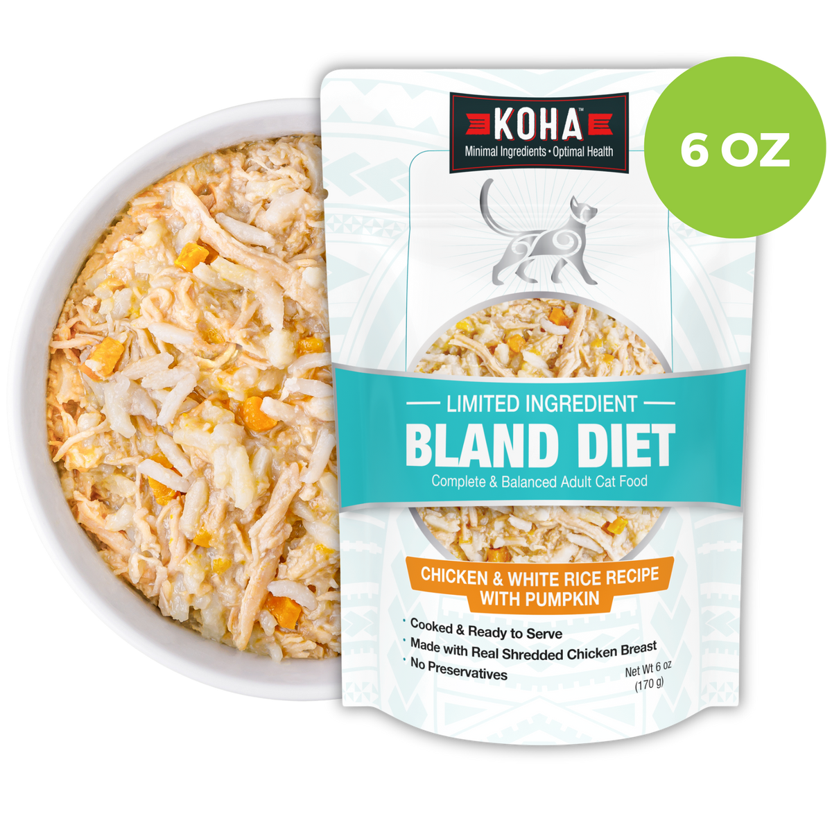 Limited Ingredient Bland Diet Chicken & Rice Recipe for Cats – Nootie Koha Wholesale