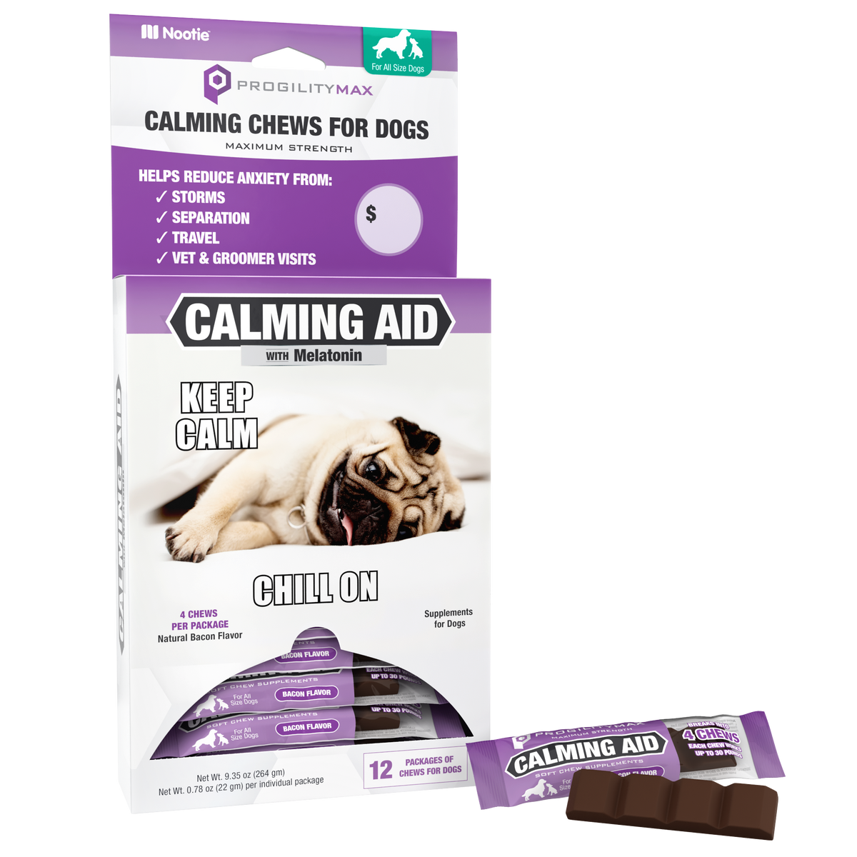 Progility Calming Aid Soft Chew Supplement for Dogs – Nootie Koha Wholesale