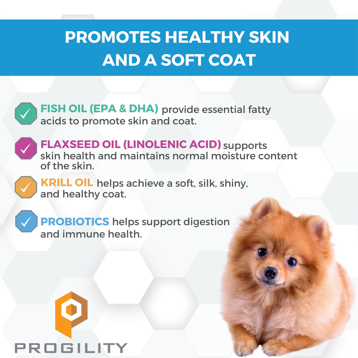 Progility Skin & Coat Soft Chew Supplements for Dogs – Nootie Koha ...