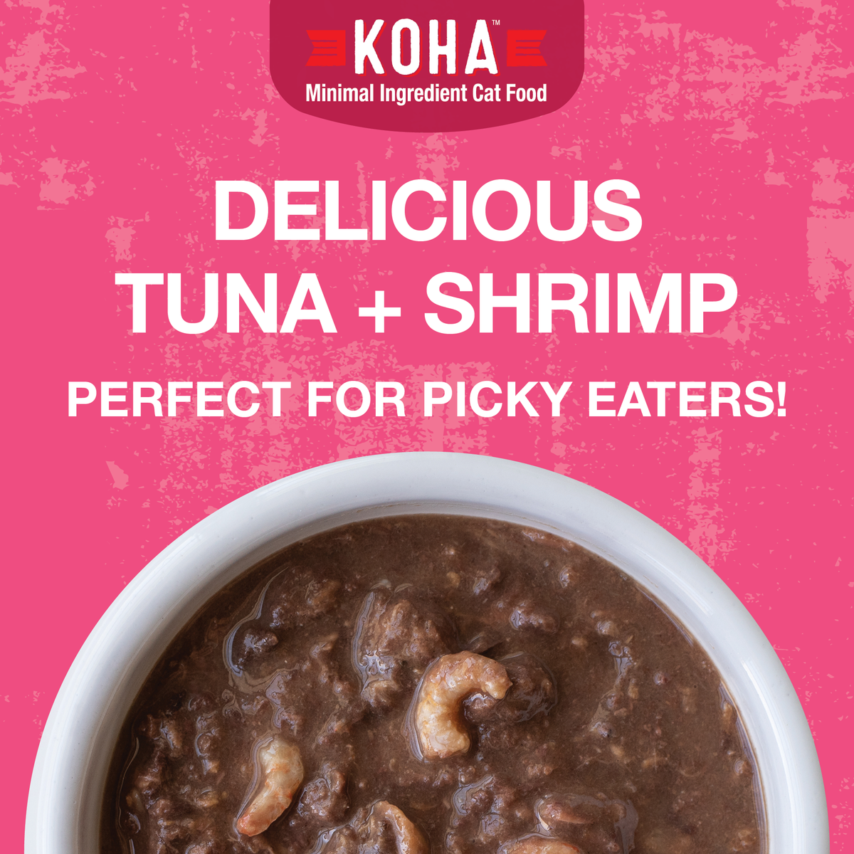 Poké Bowl Tuna & Shrimp Entrée in Gravy for Cats- 2 Cases of 12 (3 oz ...