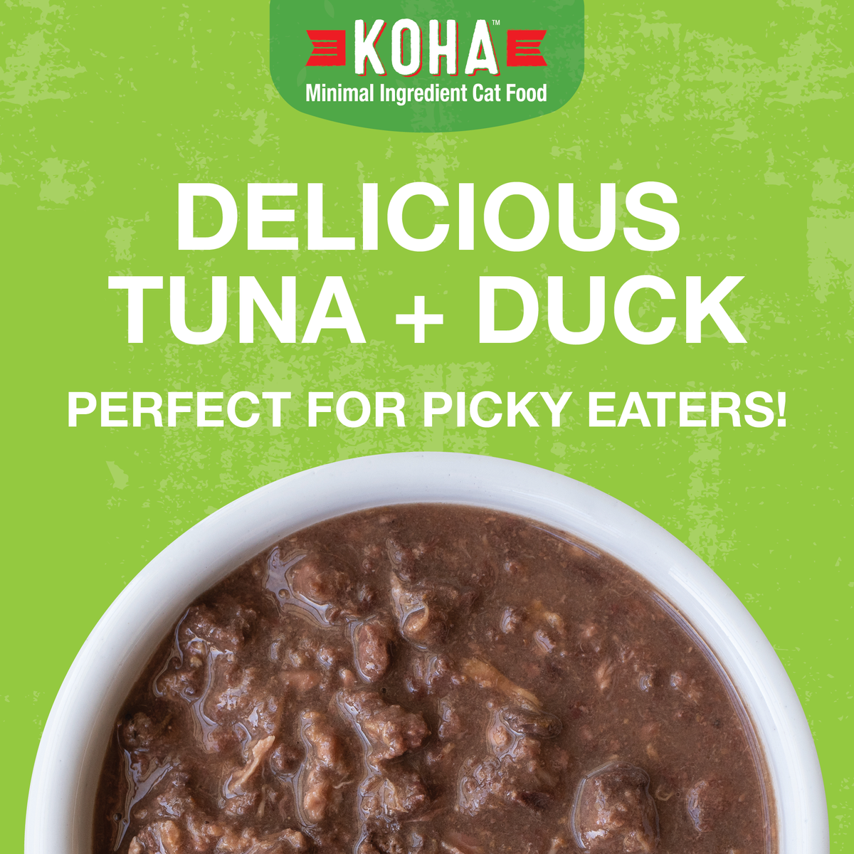Poké Bowl Tuna & Duck Entrée in Gravy for Cats - 2 Cases of 12 (3 oz P ...