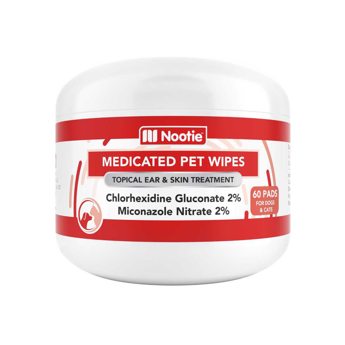 Medicated Pet Wipes 60 Pads – Nootie Koha Wholesale