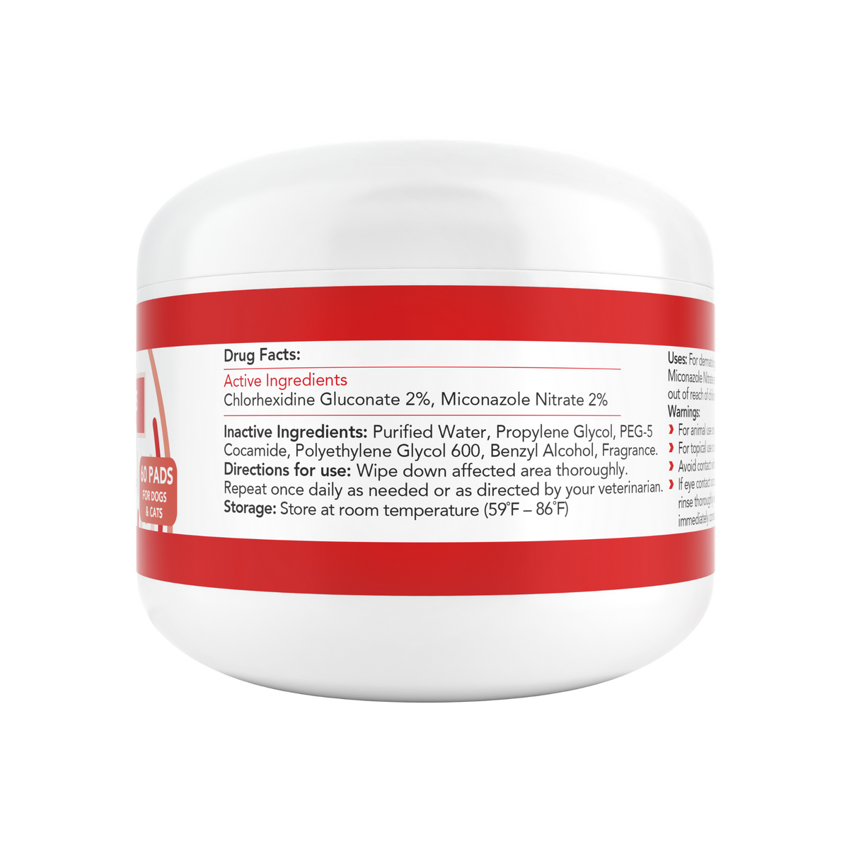 Medicated Pet Wipes 60 Pads – Nootie Koha Wholesale