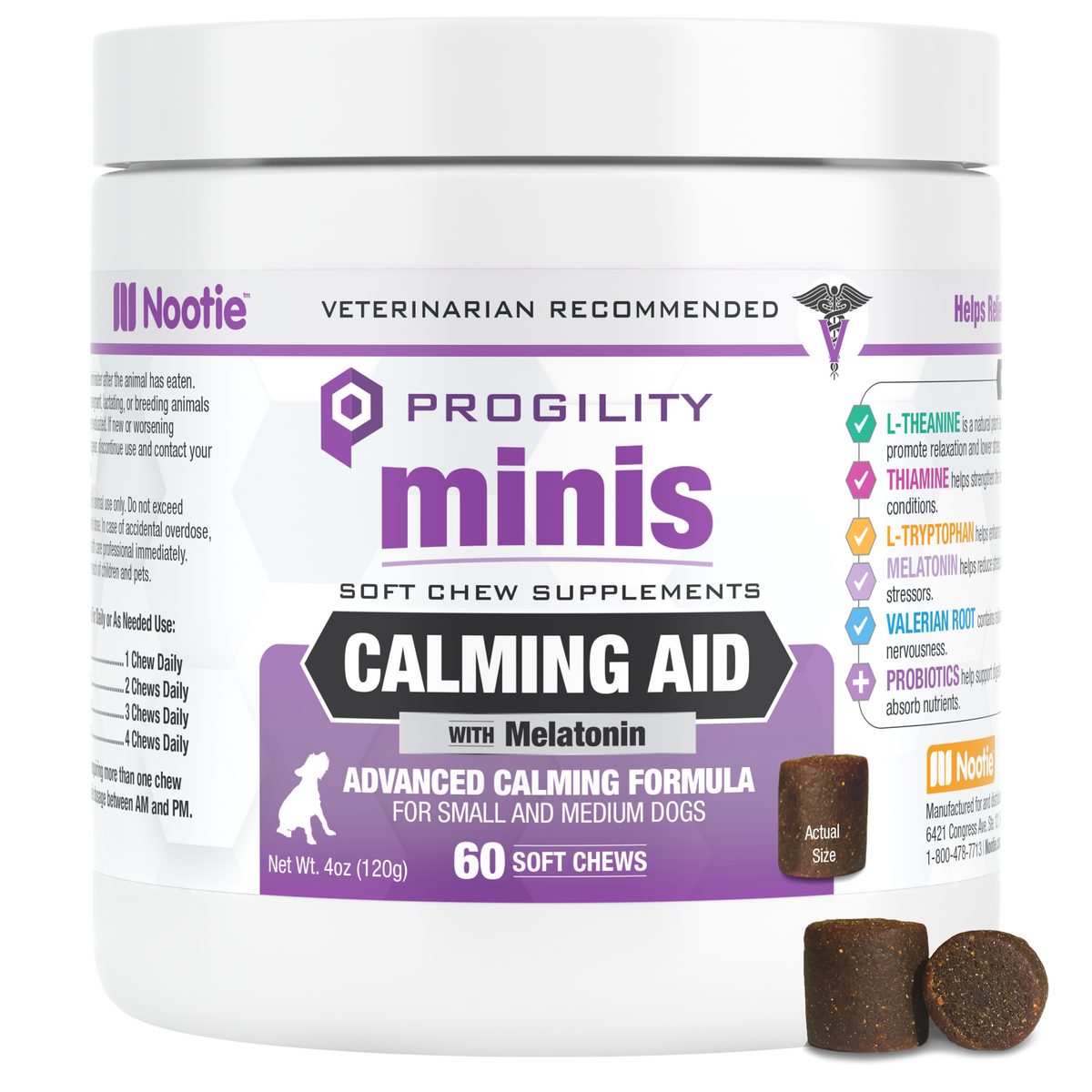 Progility Calming Aid Soft Chew Supplement for Dogs – Nootie Koha Wholesale
