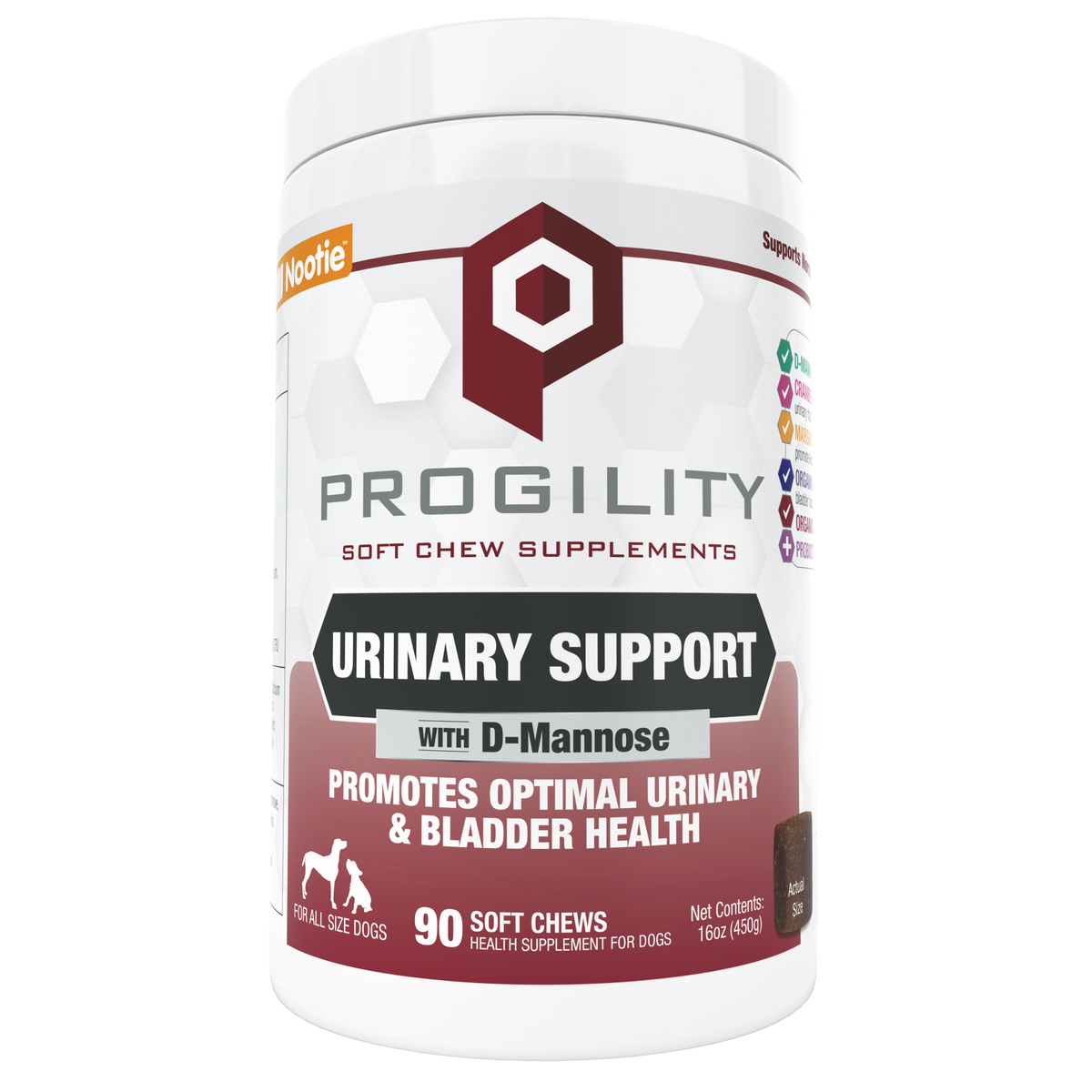 Progility Urinary Support Soft Chew Supplement for Dogs – Nootie Koha ...